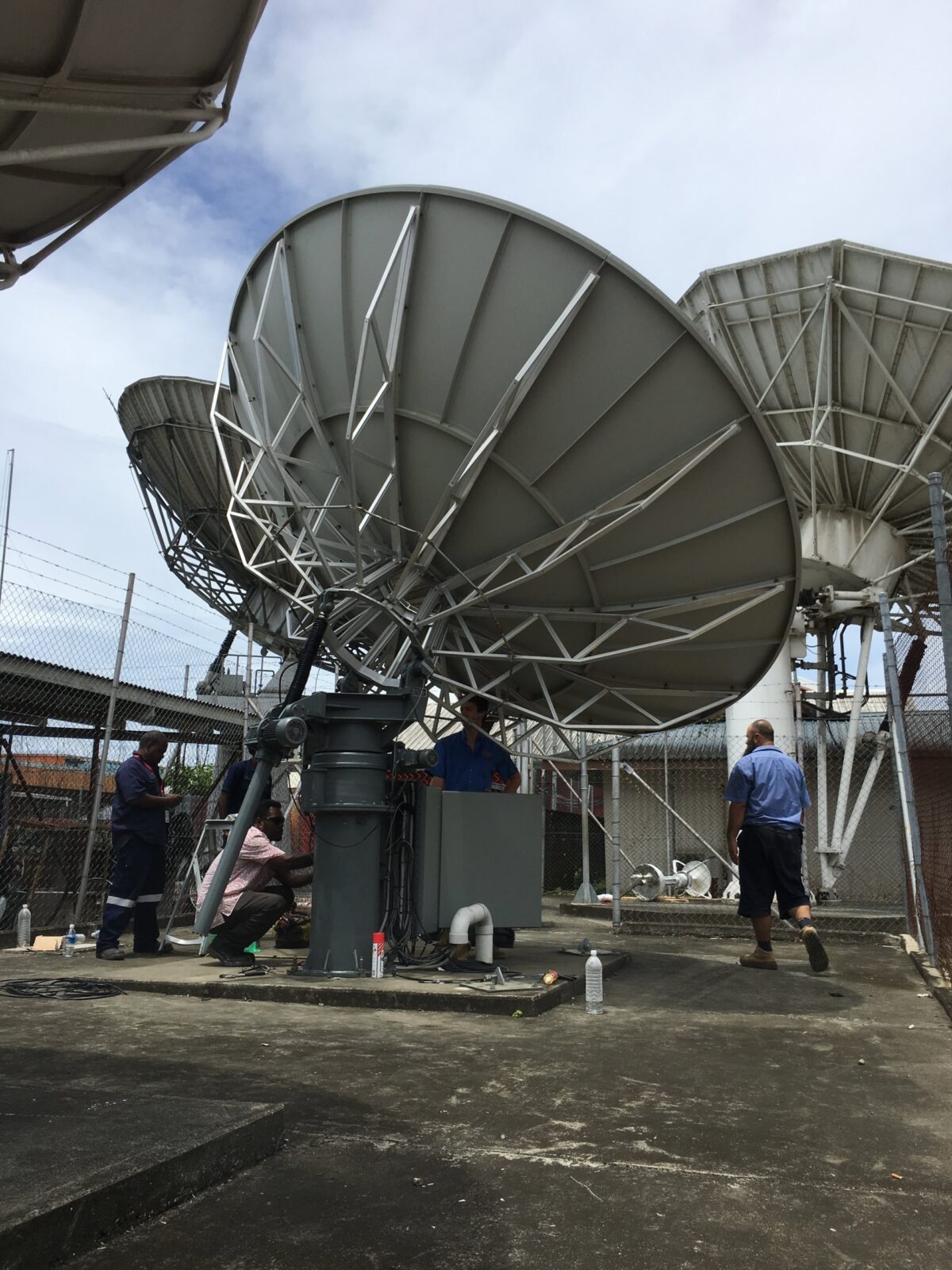 4.5m C Band Inclined Orbit Satellite Dish System | Av-Comm Space & Defence
