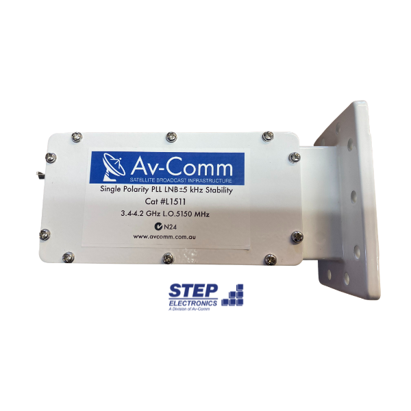 Av-Comm L1511 C Band PLL LNB 3.4-4.2GHz +/-5kHz Stability - Av-Comm ...