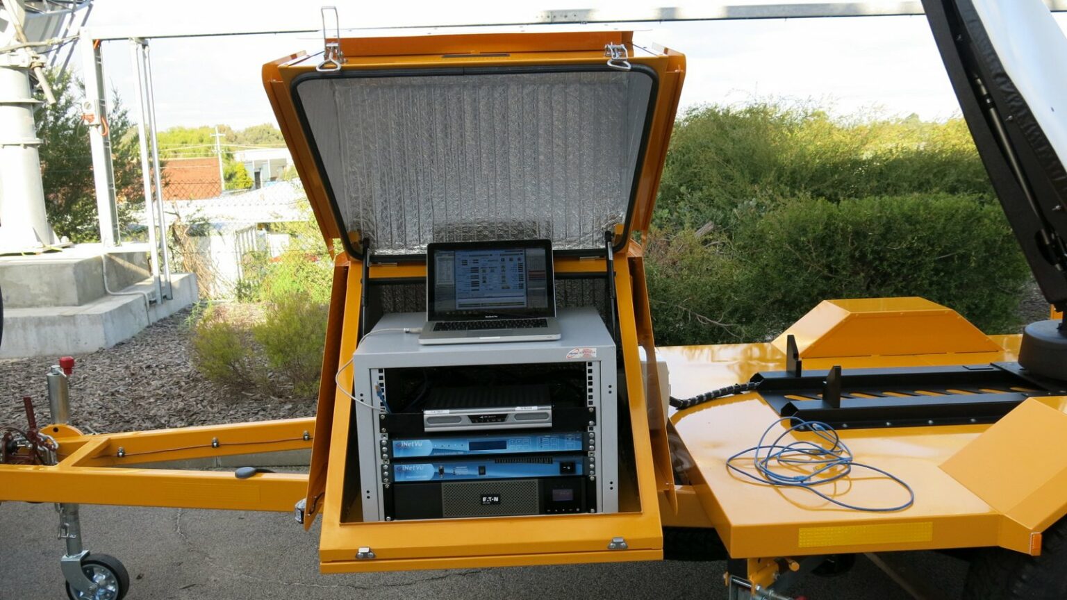 iNetVu 1200 Series Ku Band 1.2m Driveaway Antenna System | Av-Comm Space & Defence