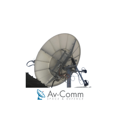 Av-Comm 2.4m C Band Inclined Orbit Antenna System | Av-Comm Space & Defence