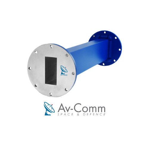 G Band WR187 Rigid Waveguide 15cm (6″) Length - Av-Comm Space & Defence