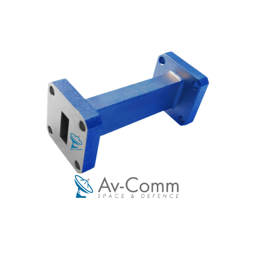 Ka Band WR28 Rigid Waveguide 22.5cm (9″) Length | Av-Comm Space & Defence