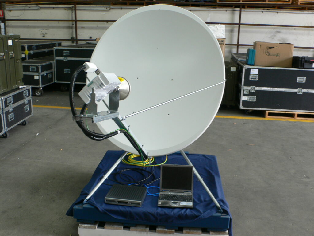 CPI 1.2m Ku Band 1134 Series VSAT Satellite Dish | Av-Comm Space & Defence