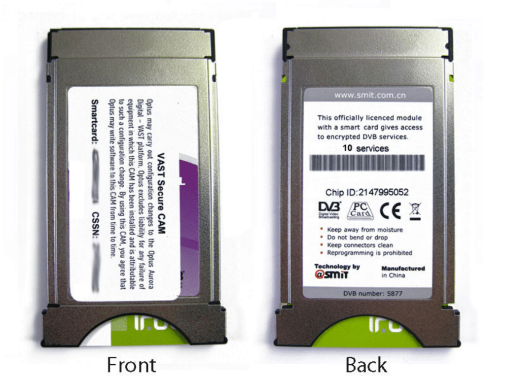 VAST Conditional Access Module Single Service - Av-Comm Space & Defence
