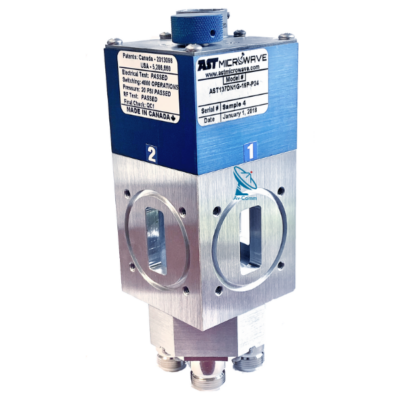 WR112 Dual Waveguide and Coax Switch - Av-Comm Space & Defence