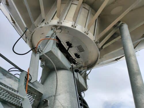 CPI 6.3m Limited Motion Earth Station Antenna | Av-Comm Space & Defence